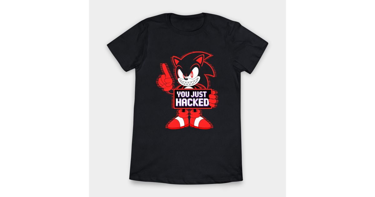 FNF SONIC EXE FATAL ERROR SONIC - Sonic - Women's T-Shirt | TeeDIY